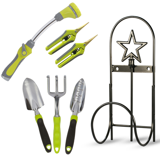 7-Piece Ergonomic Garden Tool Gift Set