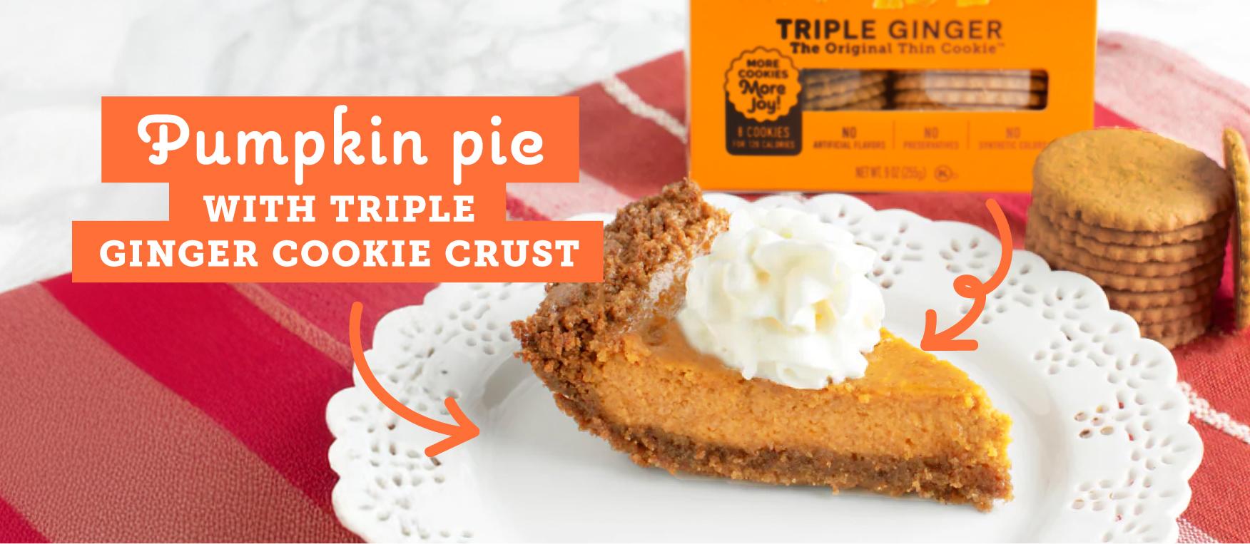 Pumpkin Ginger Pie Recipe – Dewey's Bakery