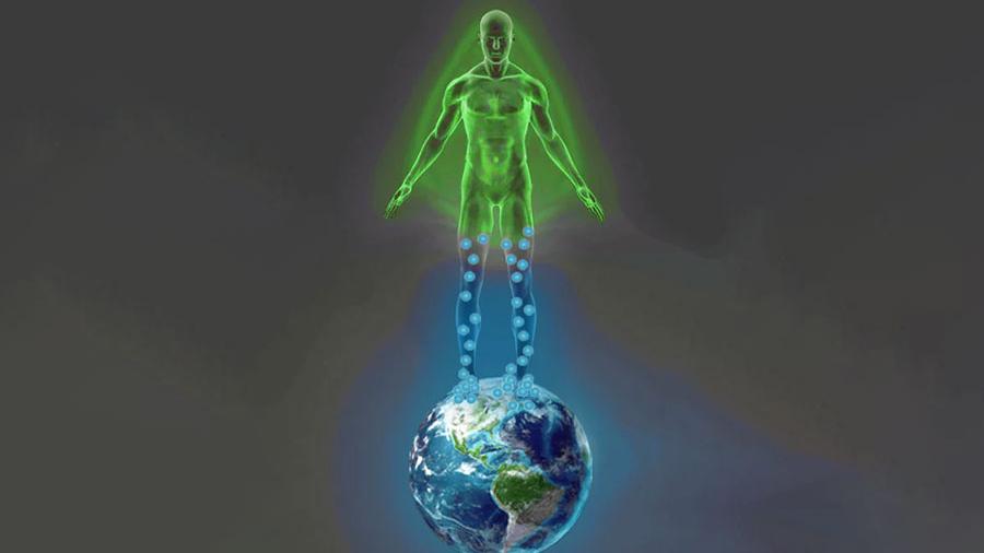 Leaf Flow Grounding Mat