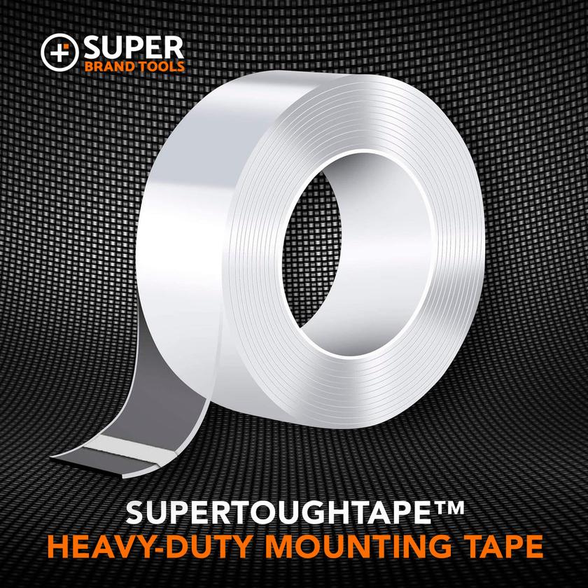 SuperToughTape™ - Heavy-Duty Nano Mounting Tape You Can Wash and Reuse ...