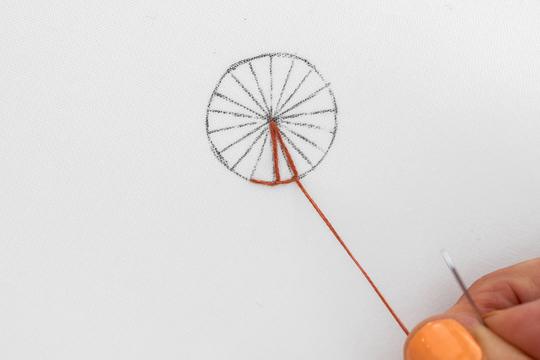 Buttonhole Wheel - Learn This Modern Embroidery Technique – Clever Poppy