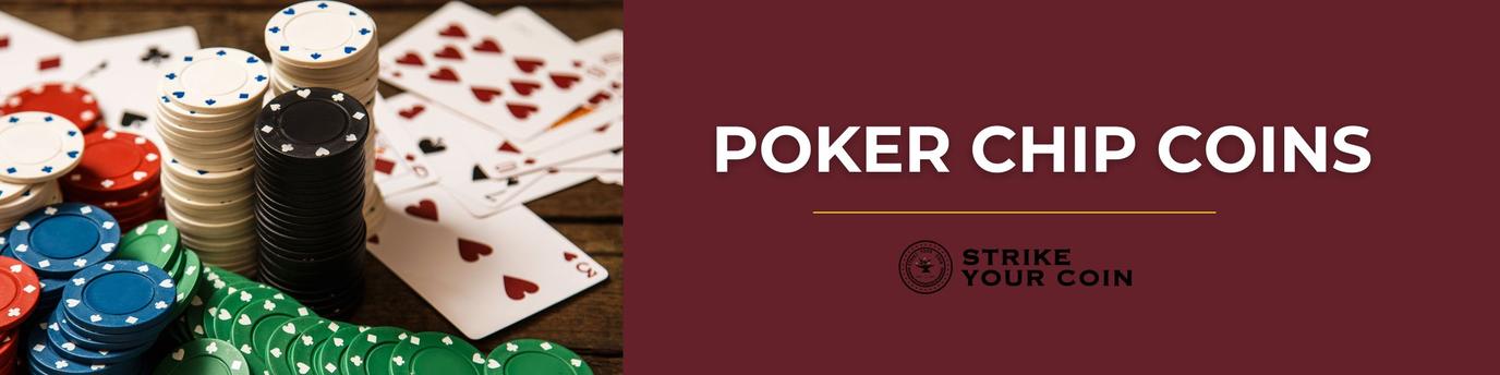 Poker Chip Coins - Strike Your Coin