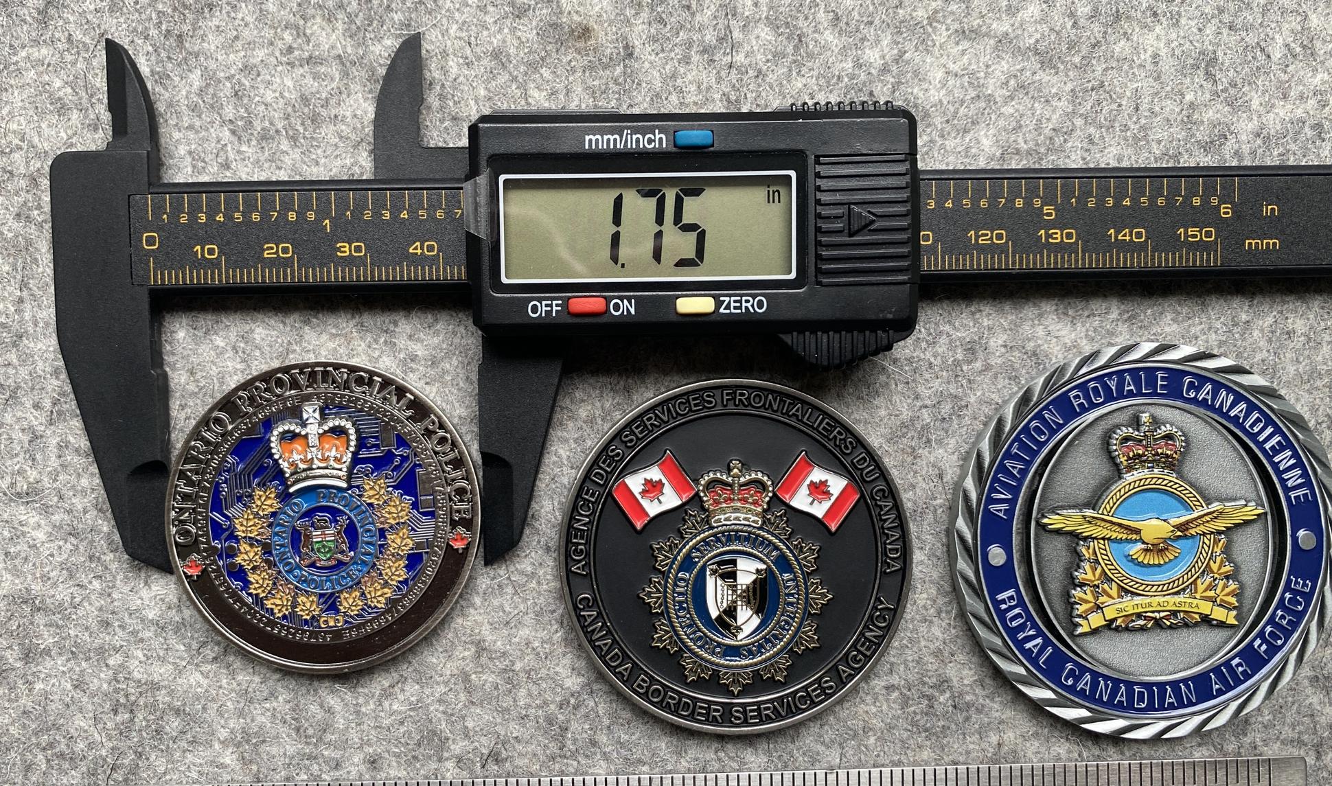 Choosing the Right Challenge Coin Size - Strike Your Coin