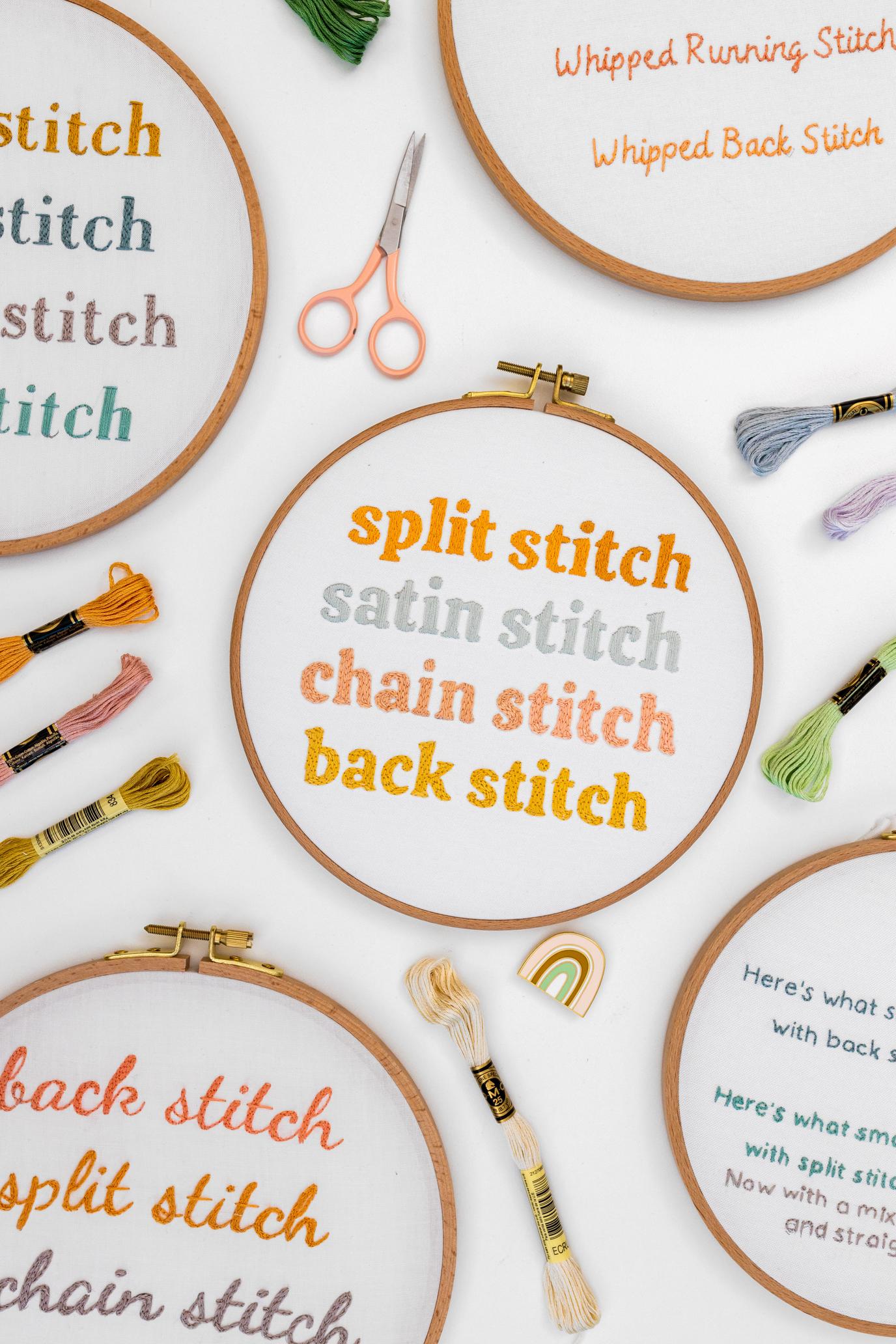 Beginner’s Guide to Hand Embroidered Letters – Clever Poppy