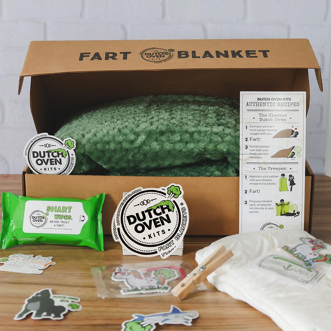 Dutch Oven Kits Fart Blanket Gift Boxes