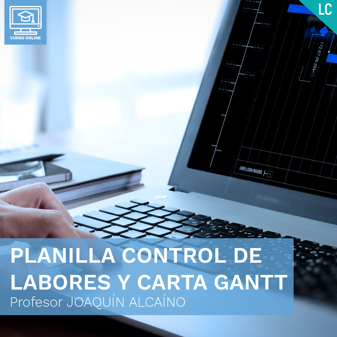 Planilla de control de labores y carta gantt