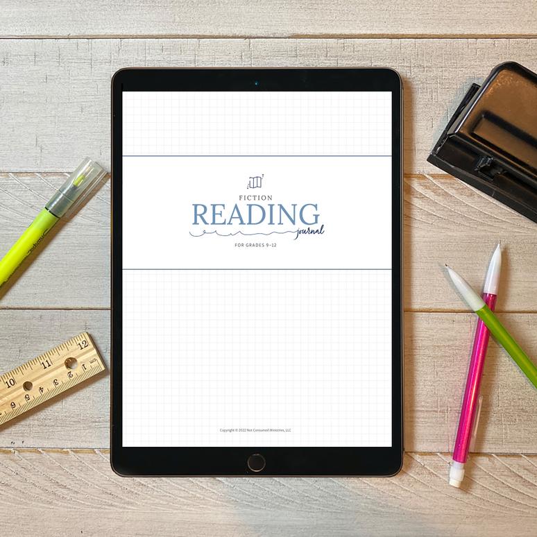 Middle School Reading Journal (Homeschool Language Arts Curriculum)