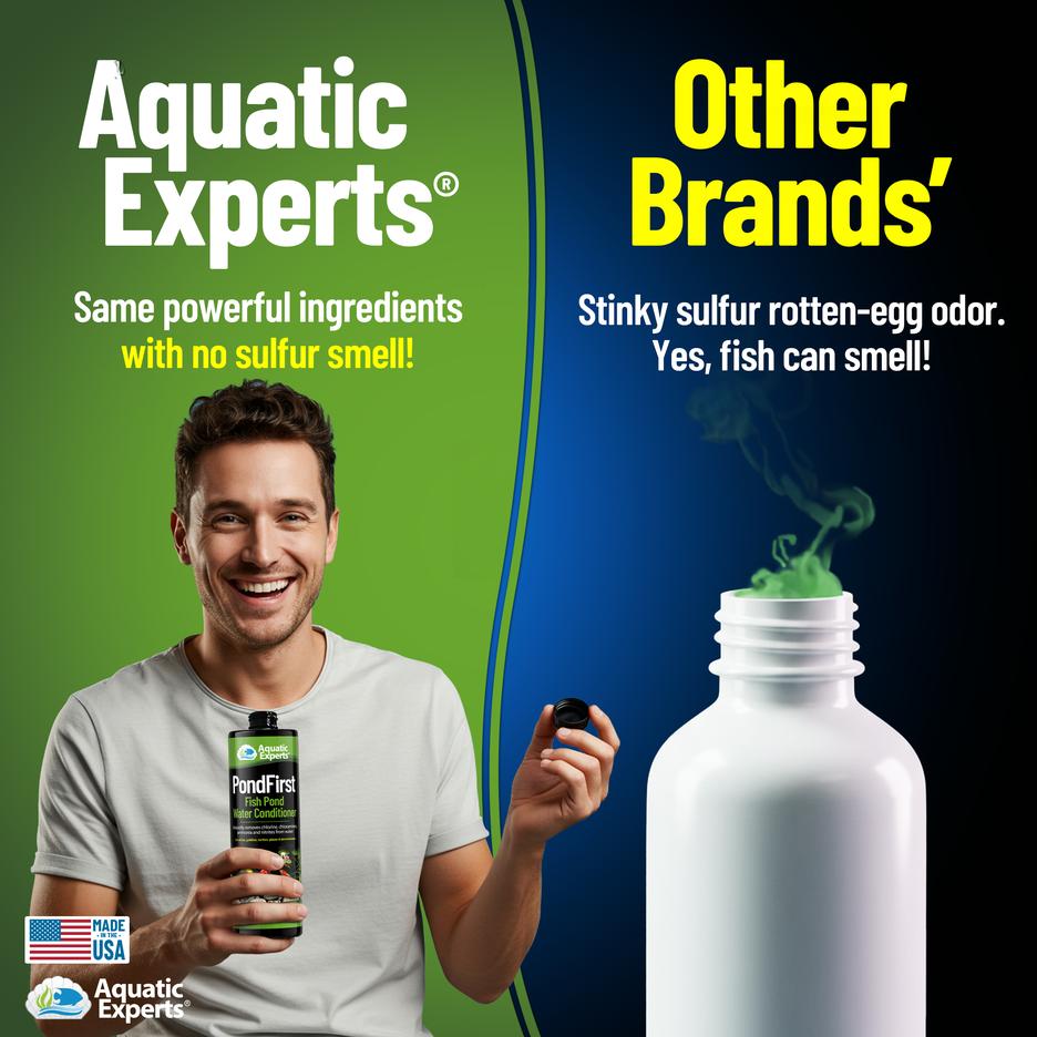 PondFirst Pond Dechlorinator – Koi & Goldfish Water Conditioner | Aqua ...