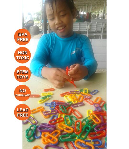 120 Rainbow Math Links With Tote, Math Linking Toys for Toddlers – Skoolzy