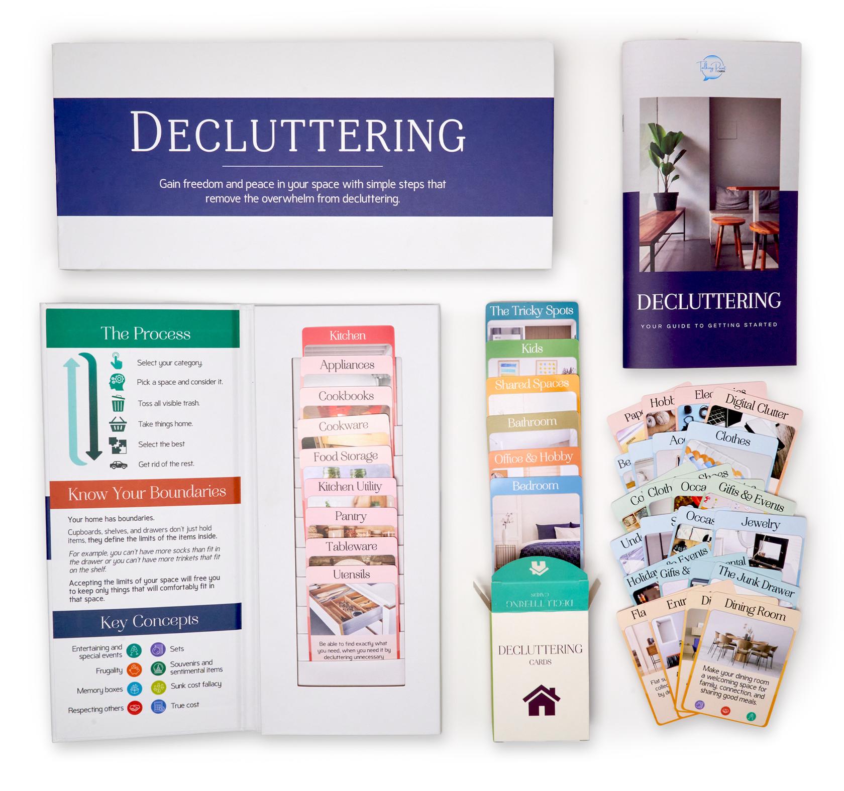 Decluttering Kit – Talking Point Cards