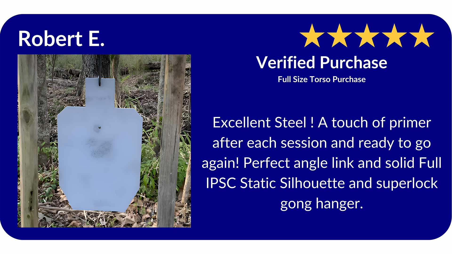 Full IPSC Static Silhouette 🎯