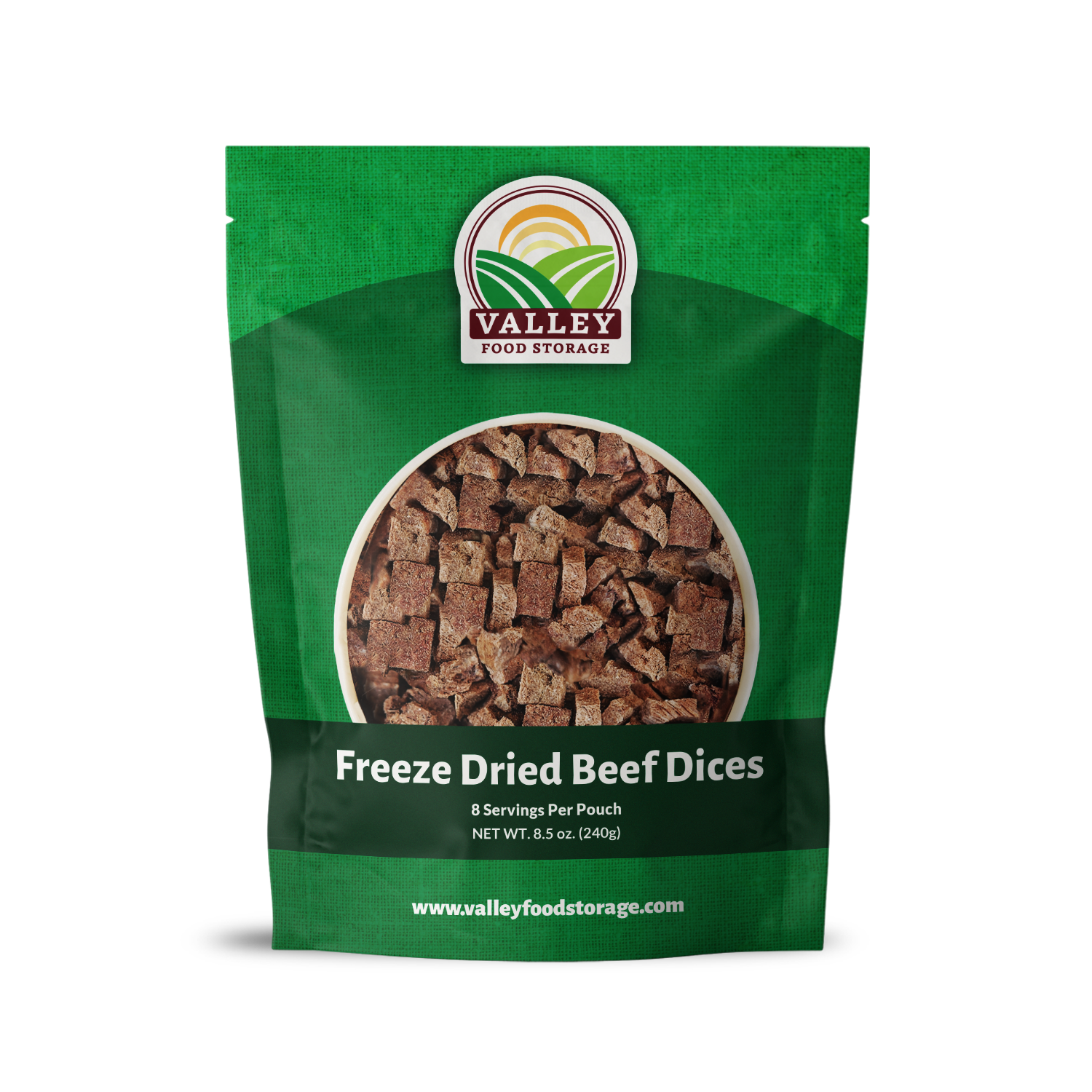 Freeze-Dried Beef & Rice Bucket | USDA-Certified - Valley Food Storage