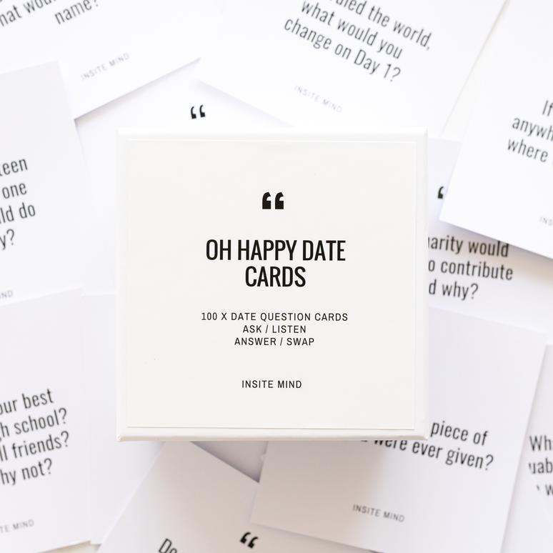Oh Happy Date Cards – INSITE MIND