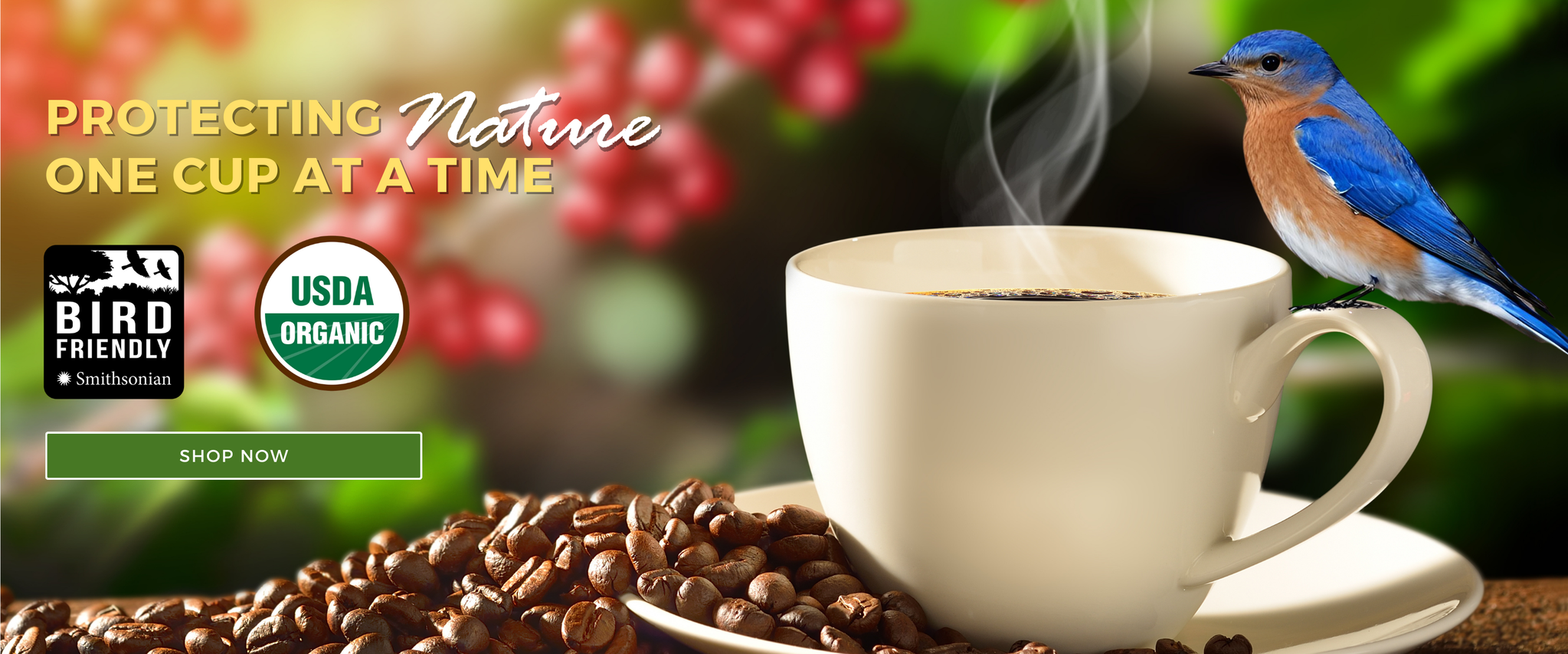 Smithsonian Bird Friendly Certified Coffee