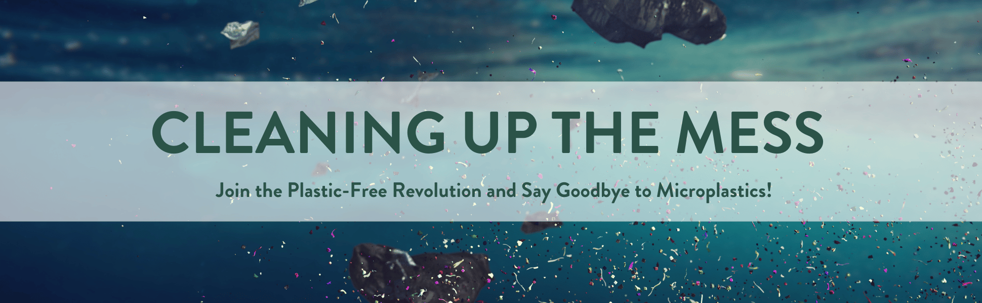 Cleaning up the micro-plastic mess! - Good Change Store