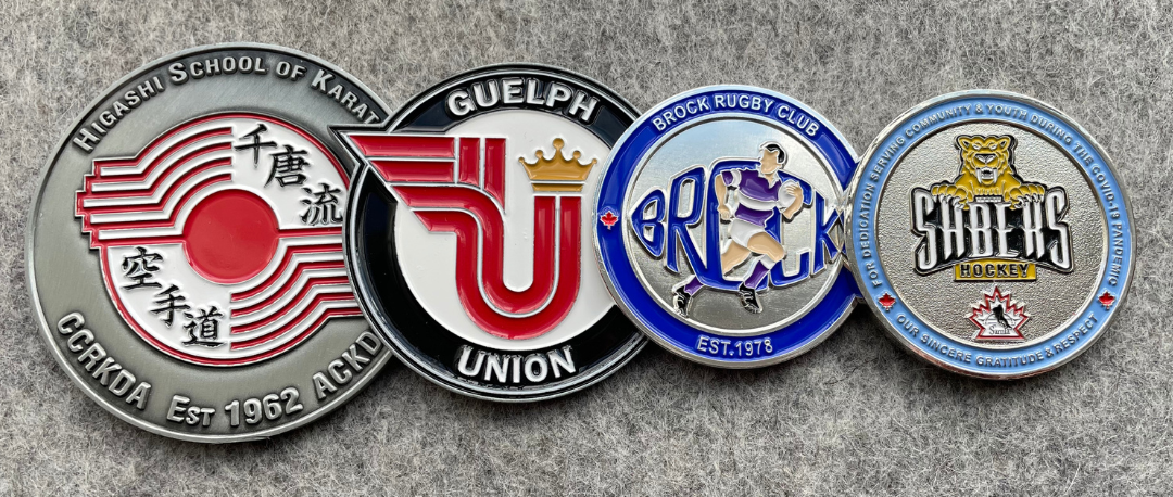 Custom Sports Challenge Coins - Strike Your Coin