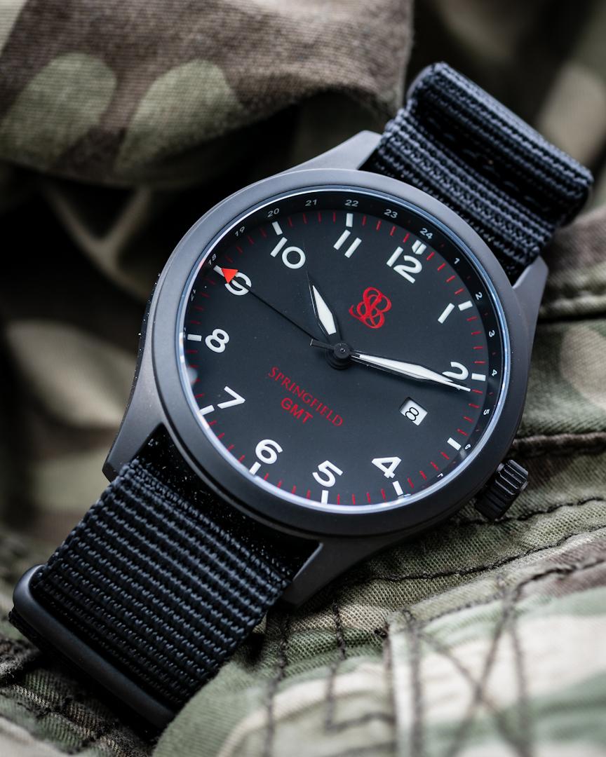 Springfield GMT Men's Field Watch from Smith & Bradley - Smith ...