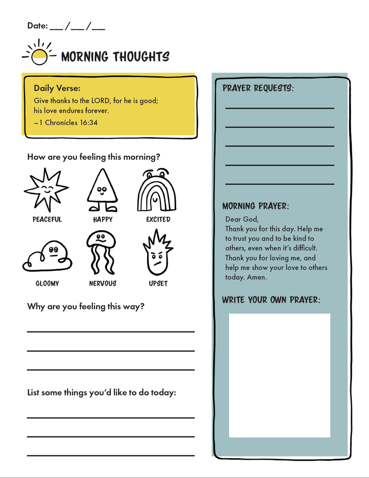 Kids Activity Pack Signup – Christian Planner