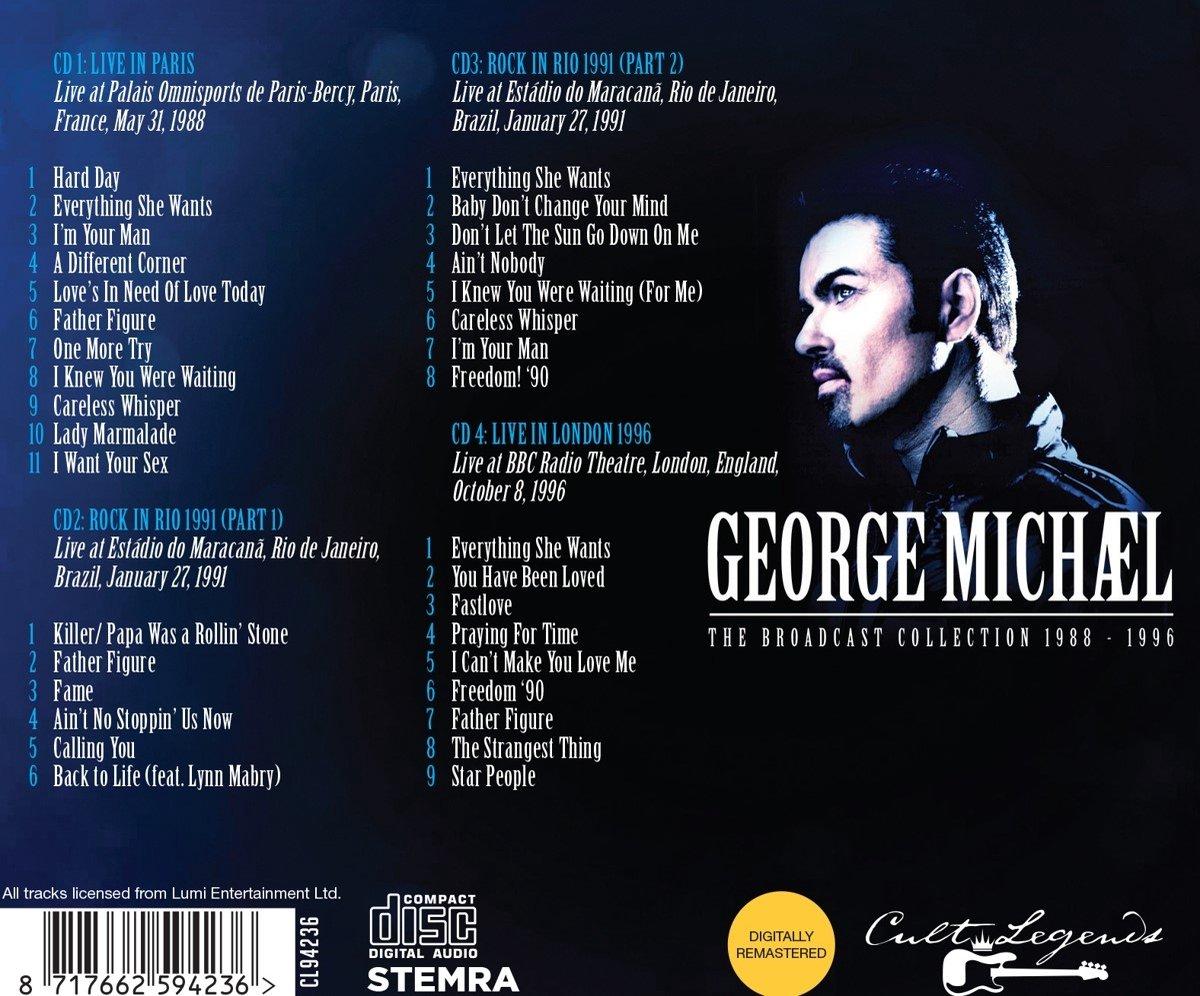 George Michael - The Broadcast Collection 1988-1996 - 4 CD Box Set