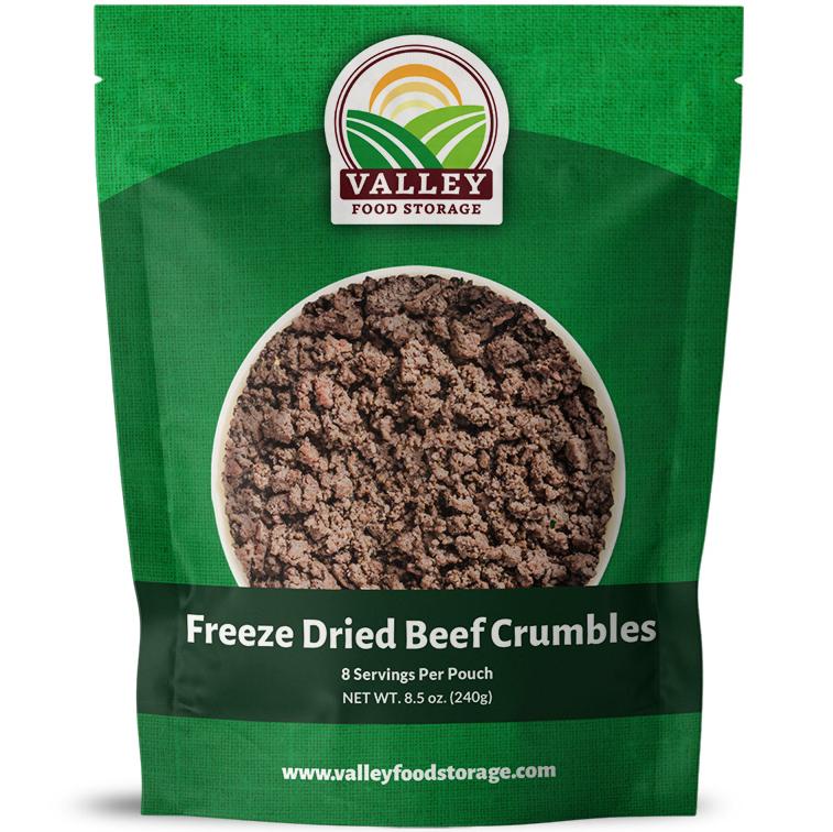 Premium Freeze-Dried Meat Bucket - Chicken/Beef/Sausage - Valley Food ...