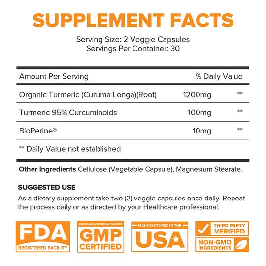 Turmeric - Buy 1 Get 2 FREE