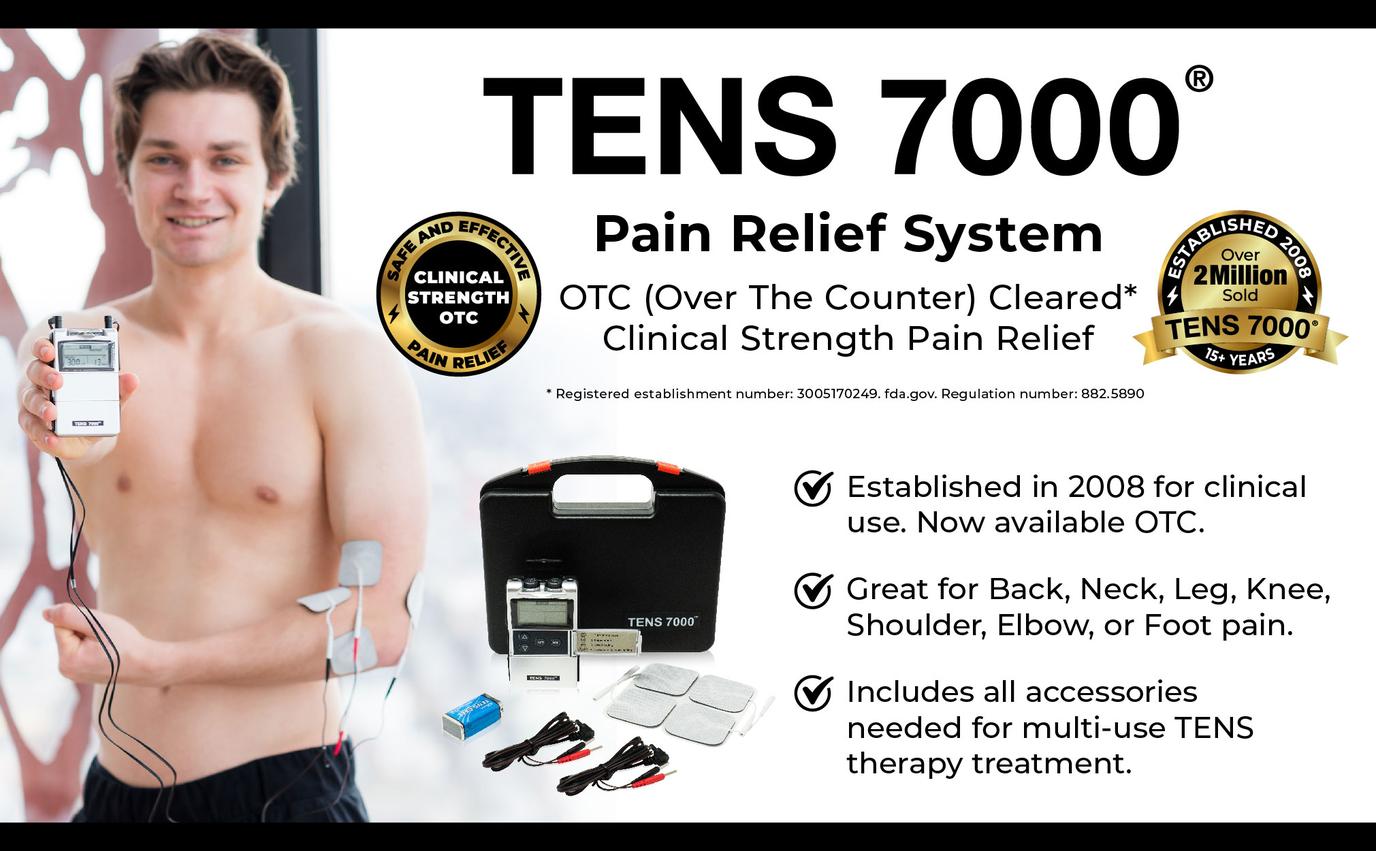 TENS 7000 2nd Edition Digital TENS Unit - The #1 TENS Unit