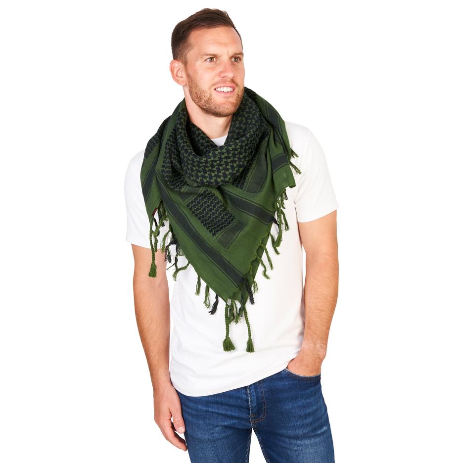 Desert Shemagh Scarf - Palestinian Arab Wrap 100% Cotton – LOVARZI
