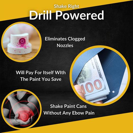 Spray Can Shaker Mixer ️ Aerosol Can Paint Mixer & Shaker