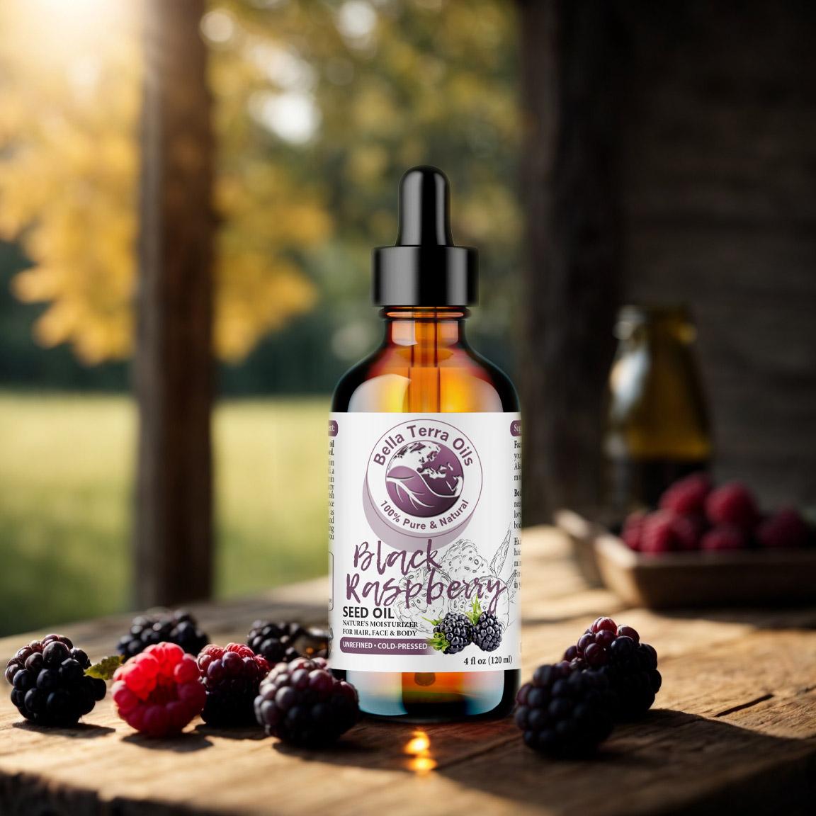 Enhanced Black Raspberry Seed Oil - Multi-Size Skin Elixir
