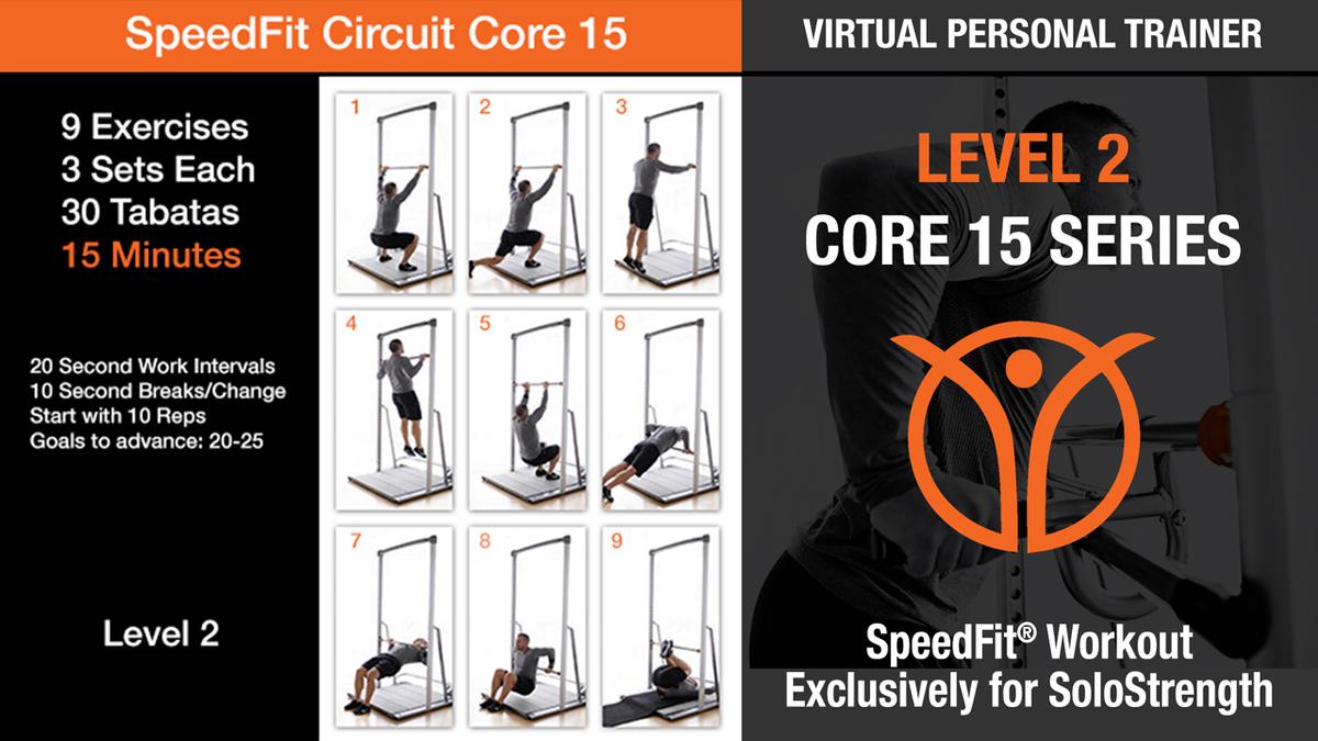 SpeedFit Circuit Training Core15 L2 Workout M1-SoloStrength