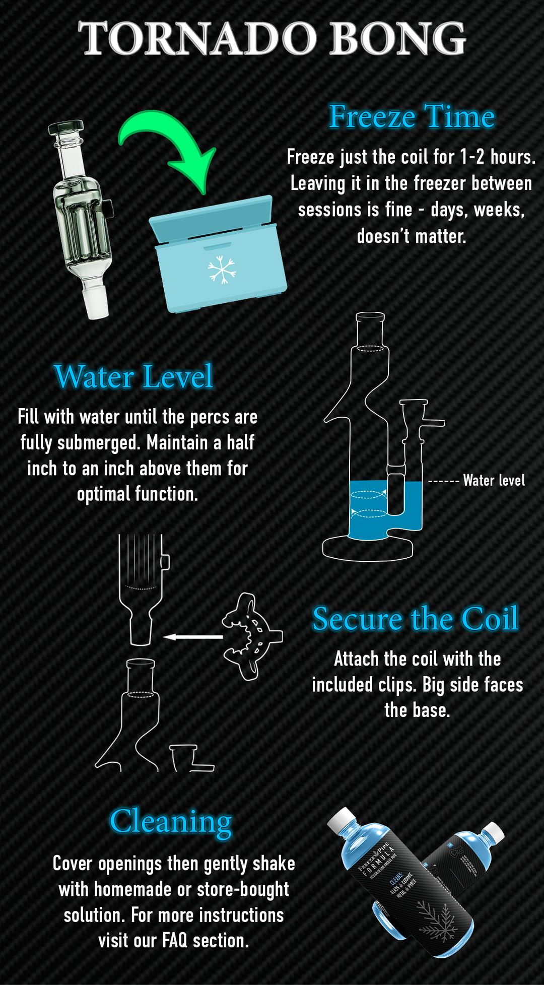Tornado Bong – The Freeze Pipe