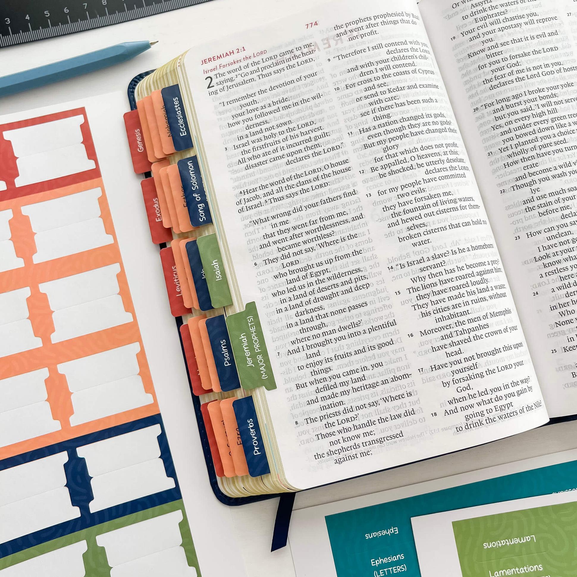 Bible Tabs for Kids | Not Consumed