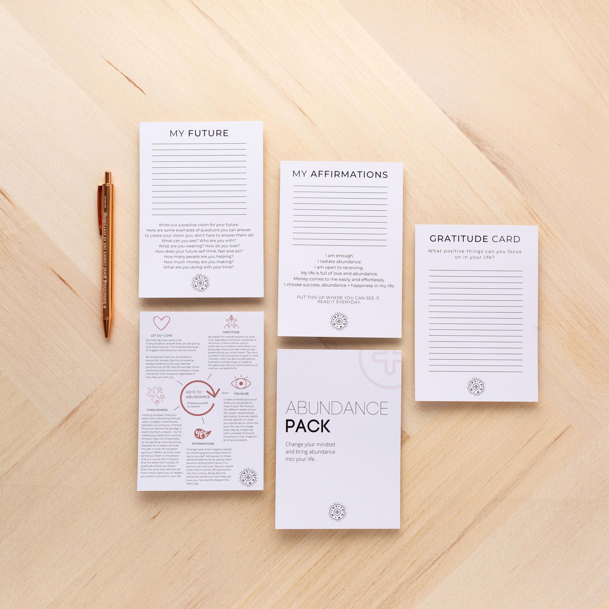 Abundance Pack – INSITE MIND