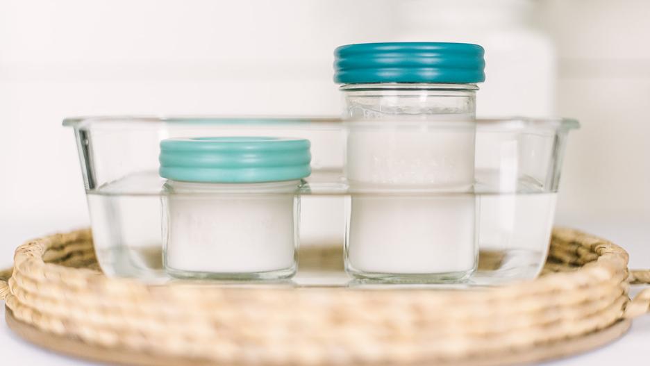 Healthy Baby Starter Set – Mason Bottle