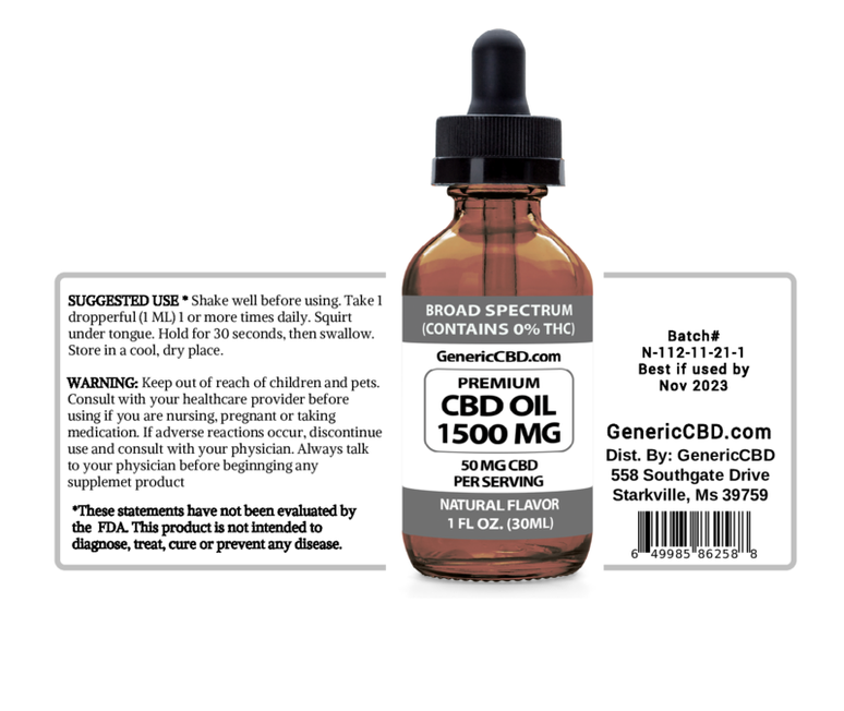 Generic CBD