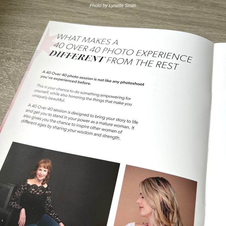 40 Over 40 Photography Campaign Marketing Template