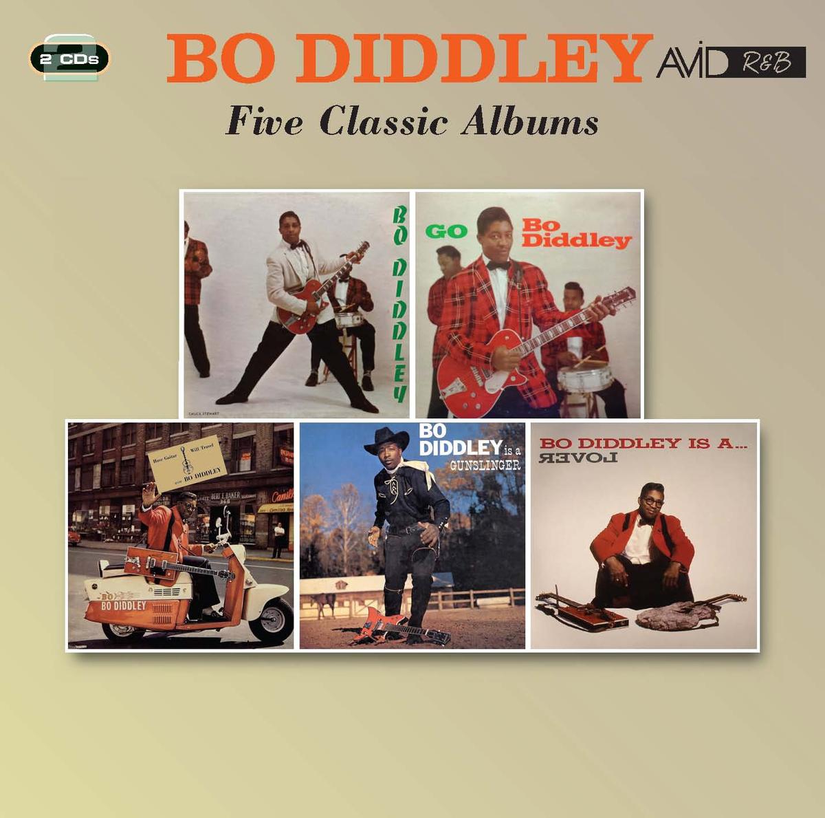 Bo Diddley - Five Classic Albums - CD Set