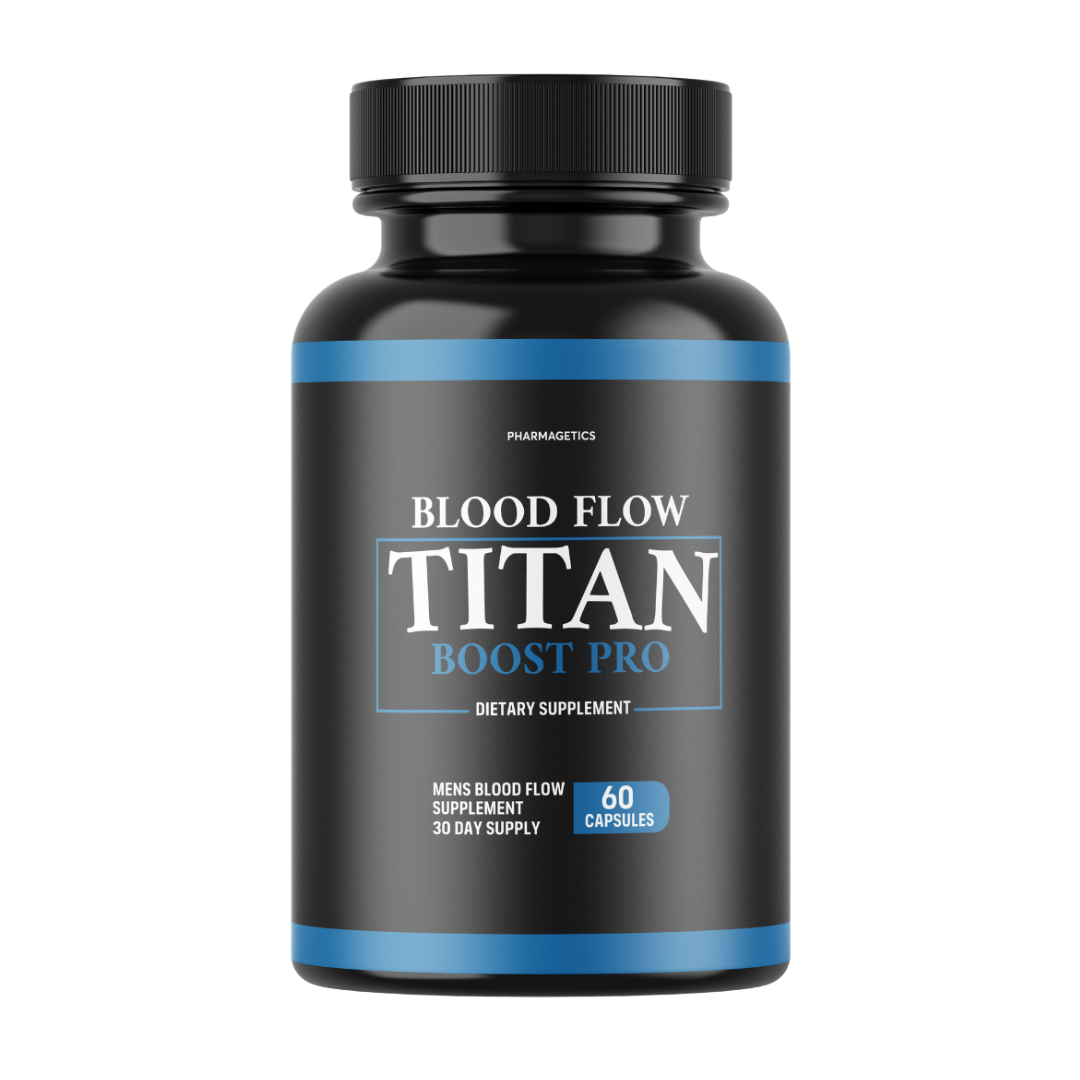 Blood Flow Titan Boost Pro Mens Blood Flow Supplement - 10 Bottles ...