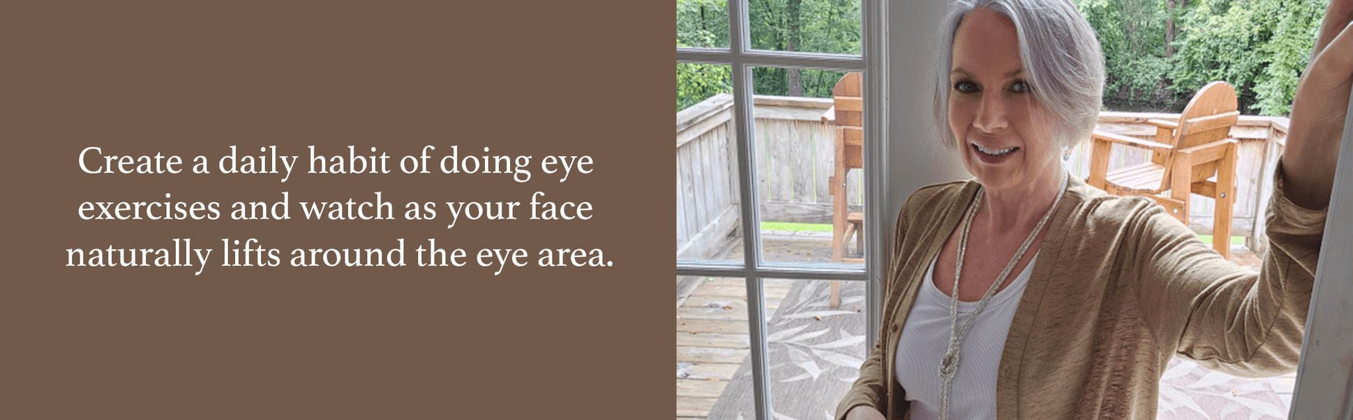 3 Facial Exercises For Eye Wrinkles Vibriance