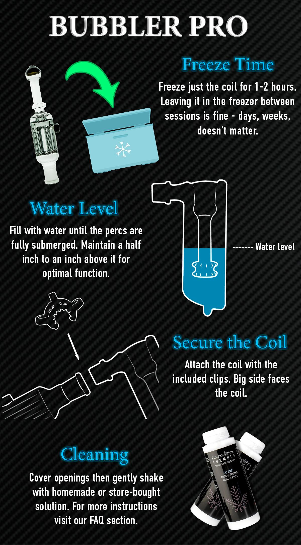 Revolver Pipe + Bubbler Pro – The Freeze Pipe