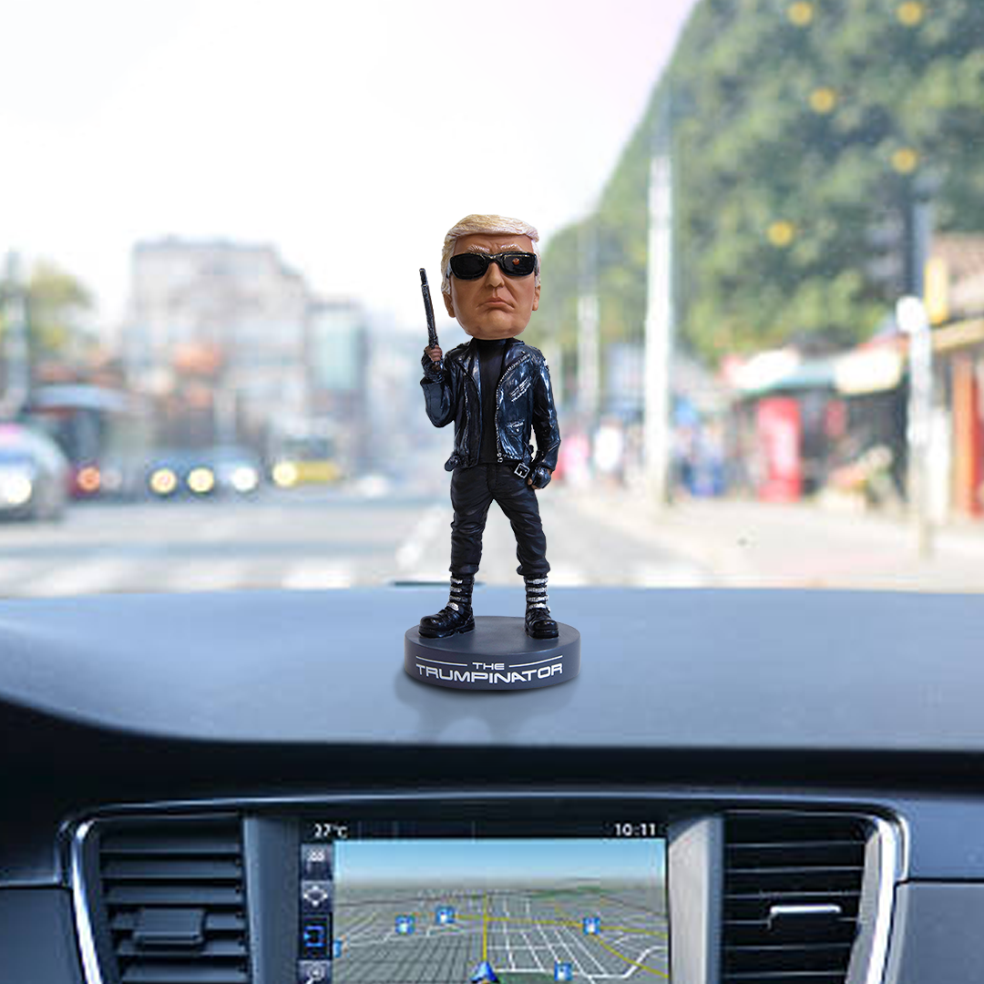 Trumpinator Bobblehead - Car Dashboard
