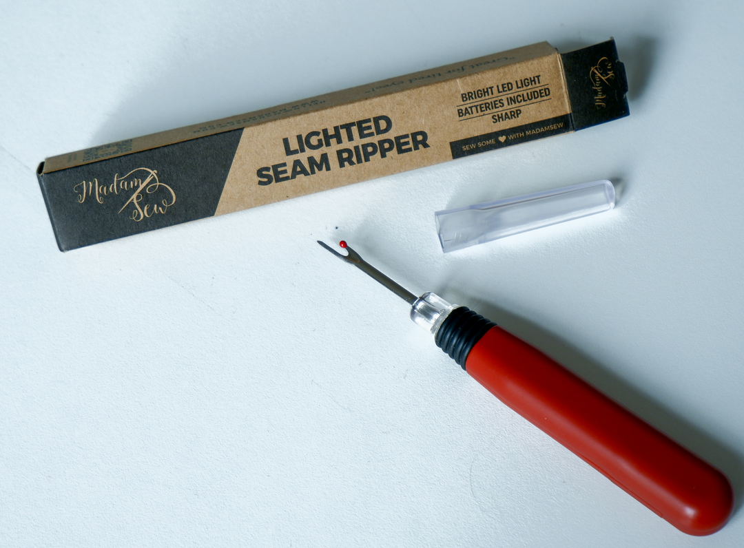 Lighted Seam Ripper Instruction Manual | MadamSew