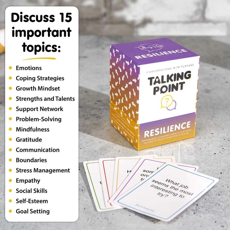 RESILIENCE Pack – Talking Point Cards