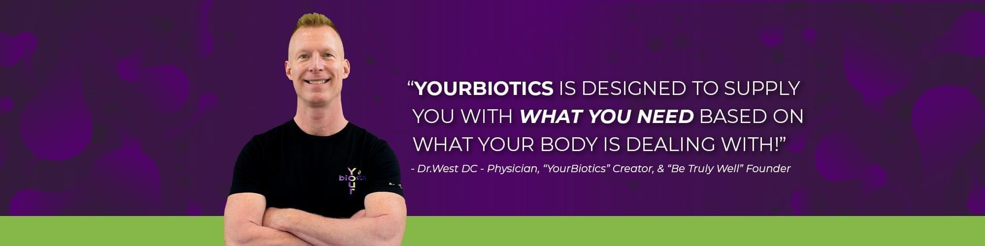 YourBiotics | "Doctor Approved" Pre+Probiotic & Your All In One Wellbe