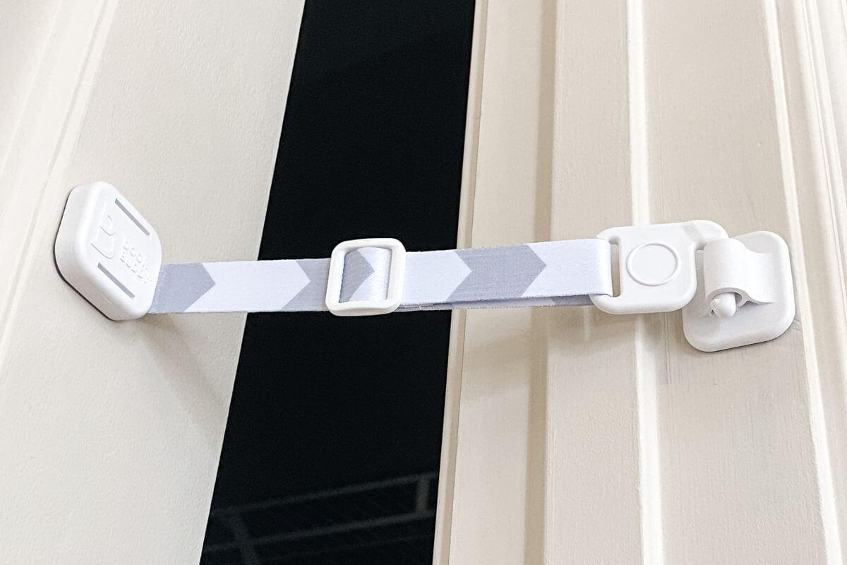 The Door Buddy®: Dog Proof Litter Box | Baby Proof Doors