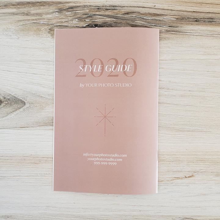 What to Wear Guide Template Photographer Style Guide 2 Days Sale