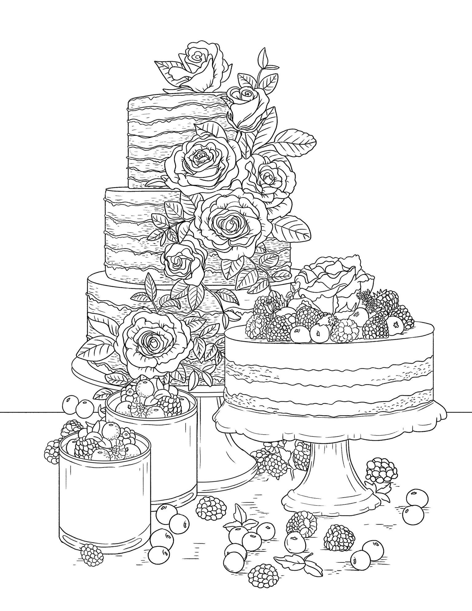 Freebie Friday 08-28-20 Free Sweet Treats Coloring Page
