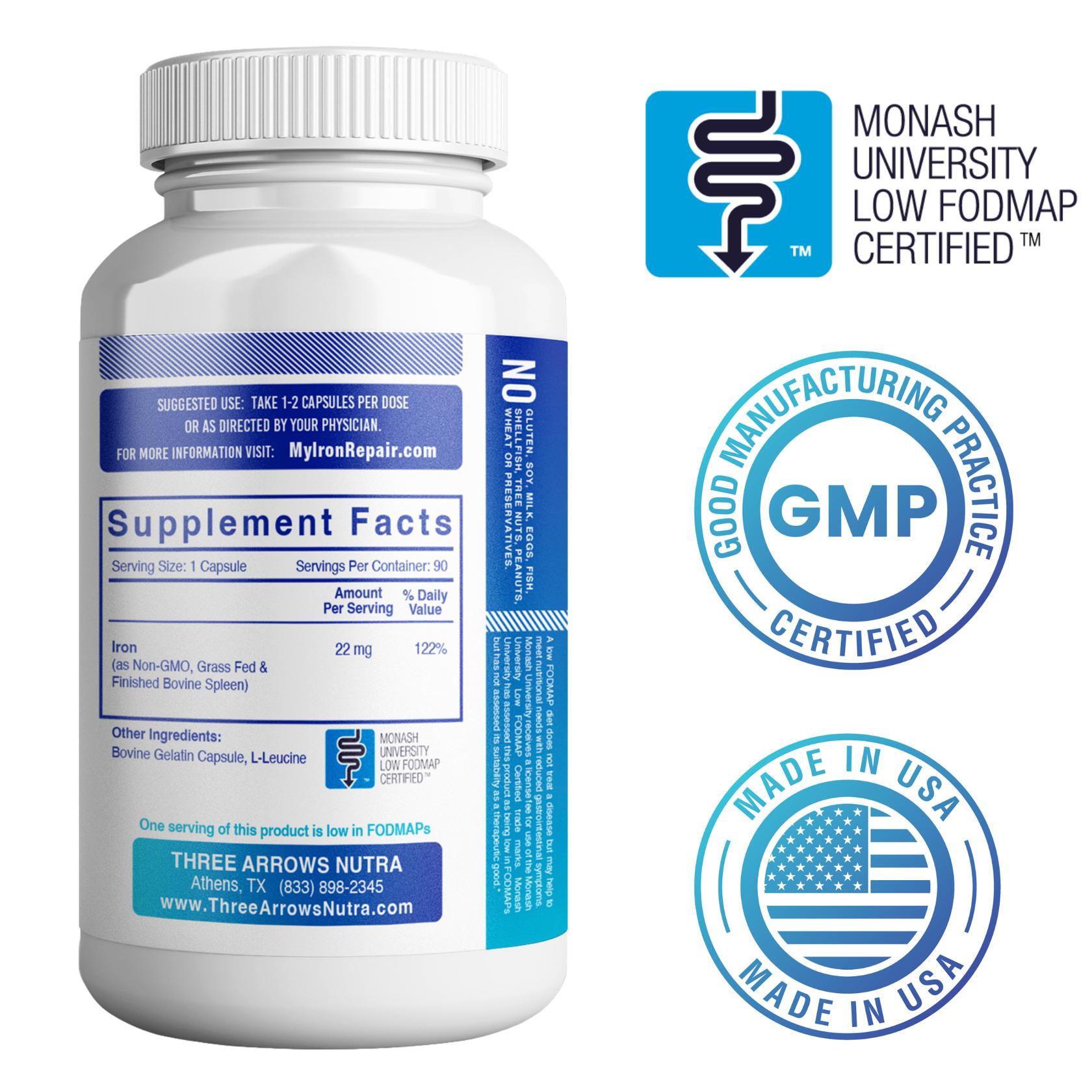 Three Arrows Iron Repair Simply Iron Supplement