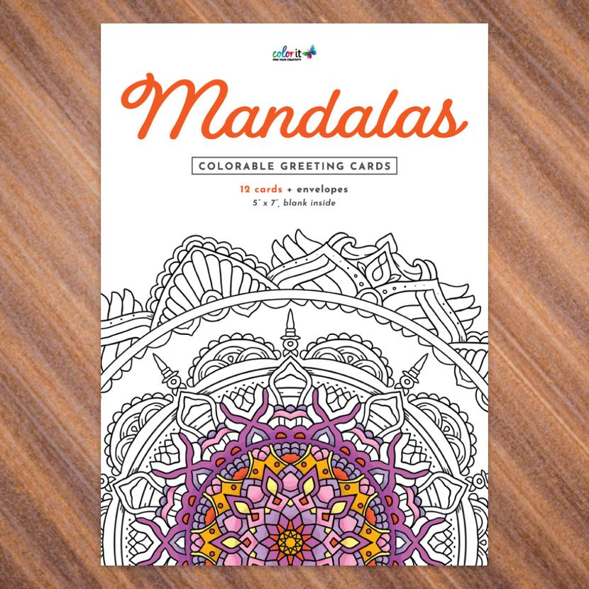 ColorIt Colorable Greeting Cards