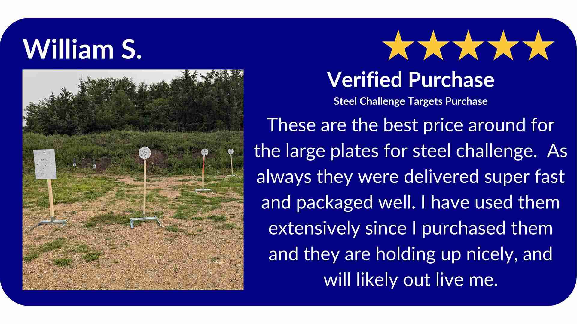 Steel Challenge Targets 🎯